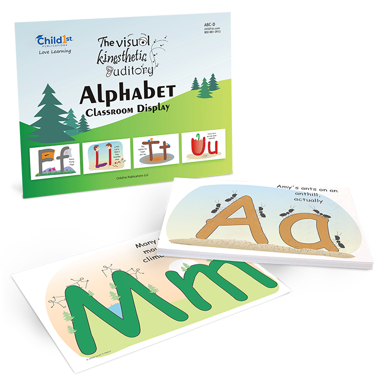 Alphabet Display Cards | Engaging Visual Alphabet Learning – Child1st ...