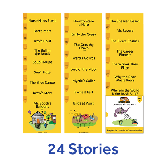 Easy-for-Me™ Children's Readers Set C | Advanced Decodable Books ...