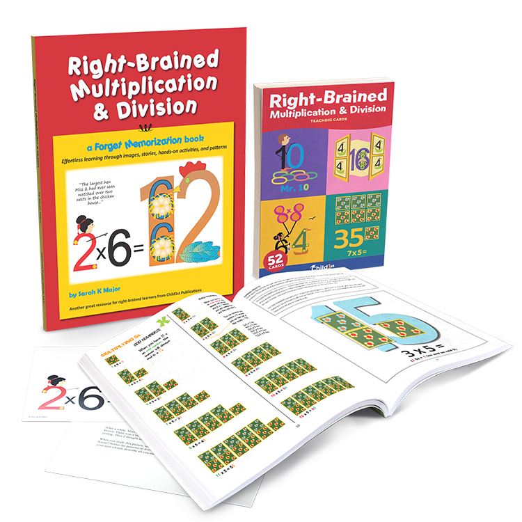 Right-Brained Multiplication & Division Kit | Engaging Math Learning ...