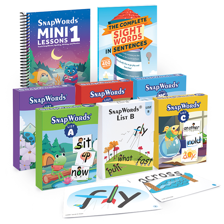 SnapWords® | Multisensory Sight Words – Child1st Publications