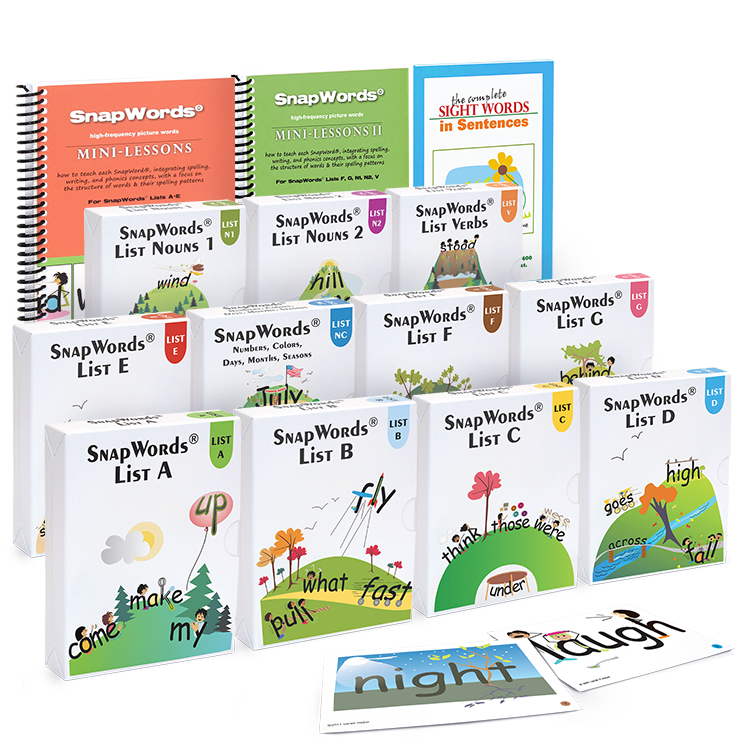 SnapWords® 607 Kit | Complete High-Frequency Words Mastery – Child1st ...