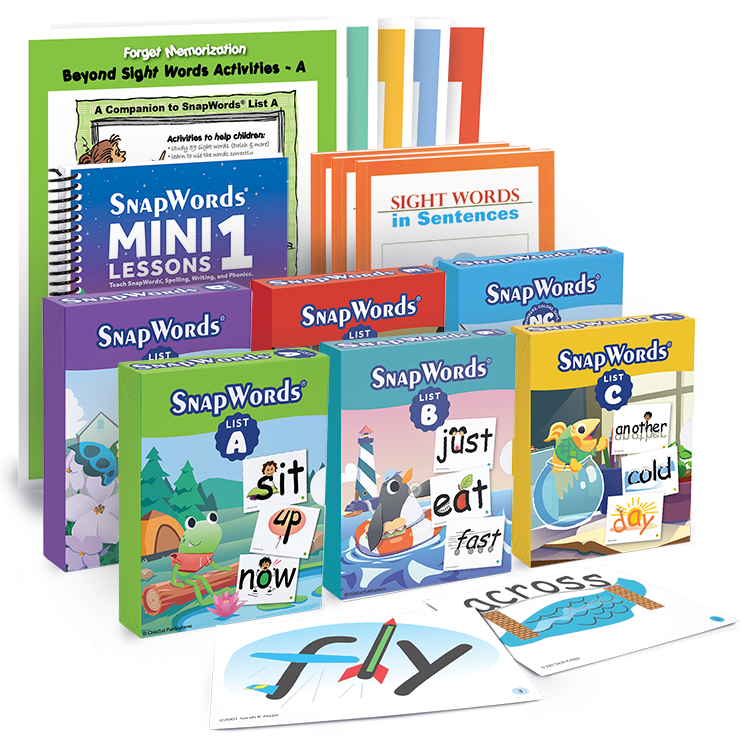 SnapWords® Classroom Kit | Comprehensive Literacy Tools – Child1st ...