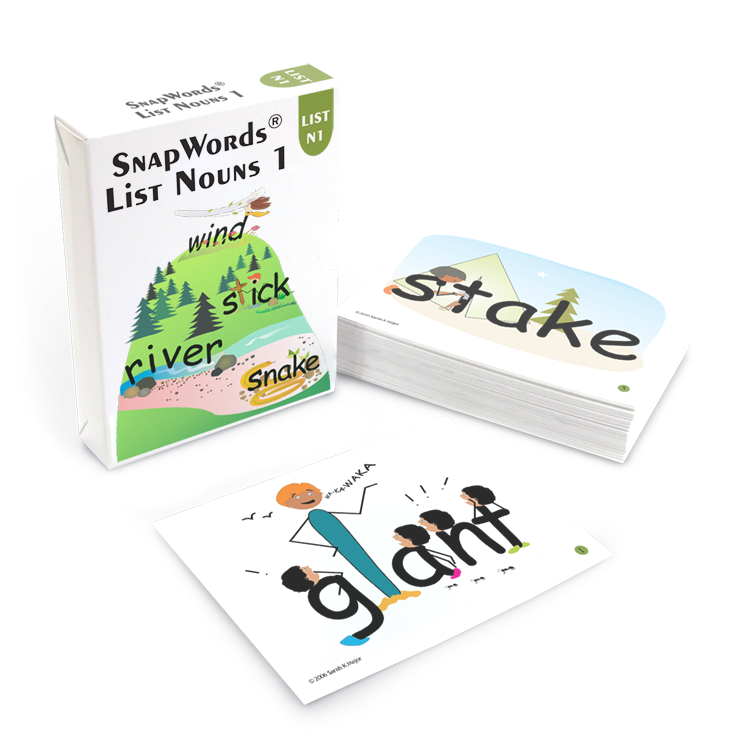 SnapWords® Nouns List 1 | Master Essential High-Frequency Nouns ...