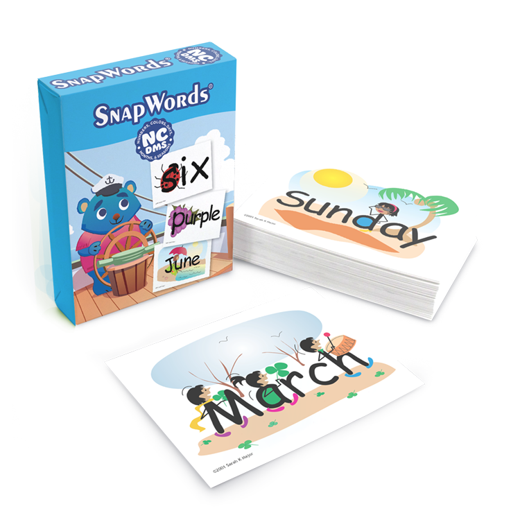 SnapWords® Numbers, Colors, Days, Months, & Seasons – Child1st Publications