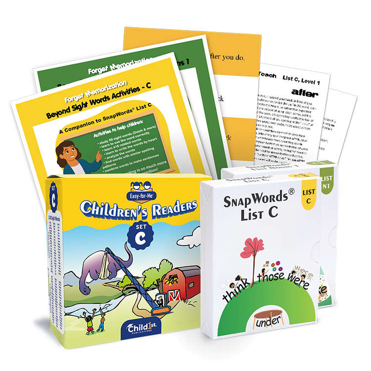 SnapWords® System Kit C | Advanced Reading Mastery and Nouns – Child1st ...