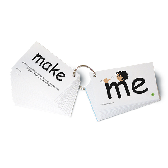 SnapWords® List A Teaching Cards | Sight Word Flash Cards – Child1st ...